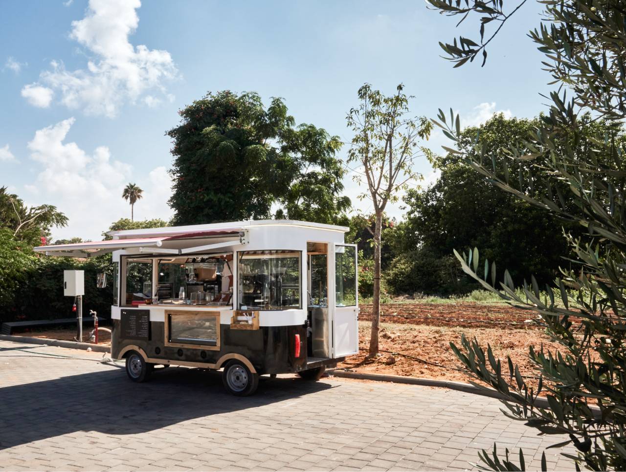 העגלה קפה - עגלת קפה ברשפון , קפה בדרך לחיפה - Coffee Trail