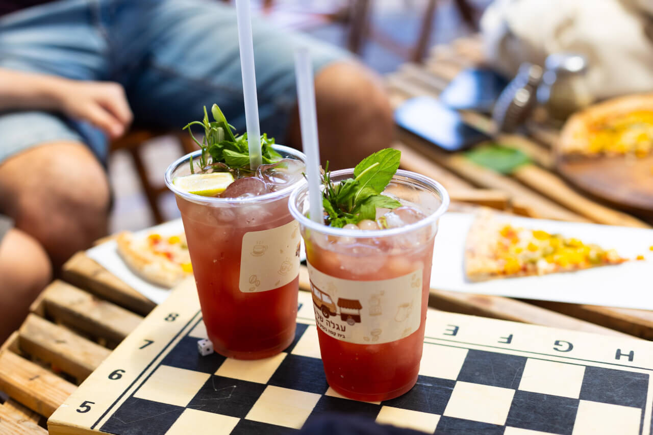 עגלה של קפה בית הראשונים | עגלת קפה, ביתן אהרון - שבת | Coffee Trail