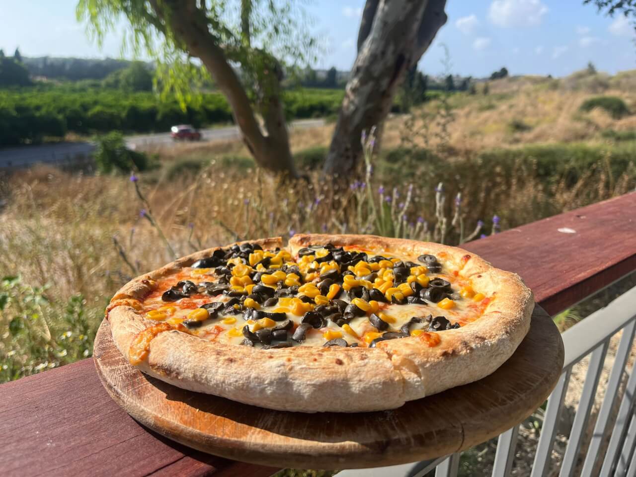 עגלה של קפה בית הראשונים | עגלת קפה, ביתן אהרון - שבת | Coffee Trail